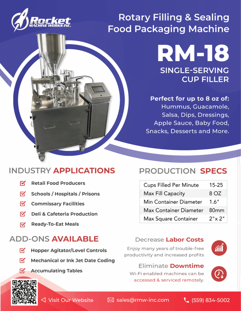 Meet The RM-18 - Rotary and Inline Filling and Sealing Packaging ...